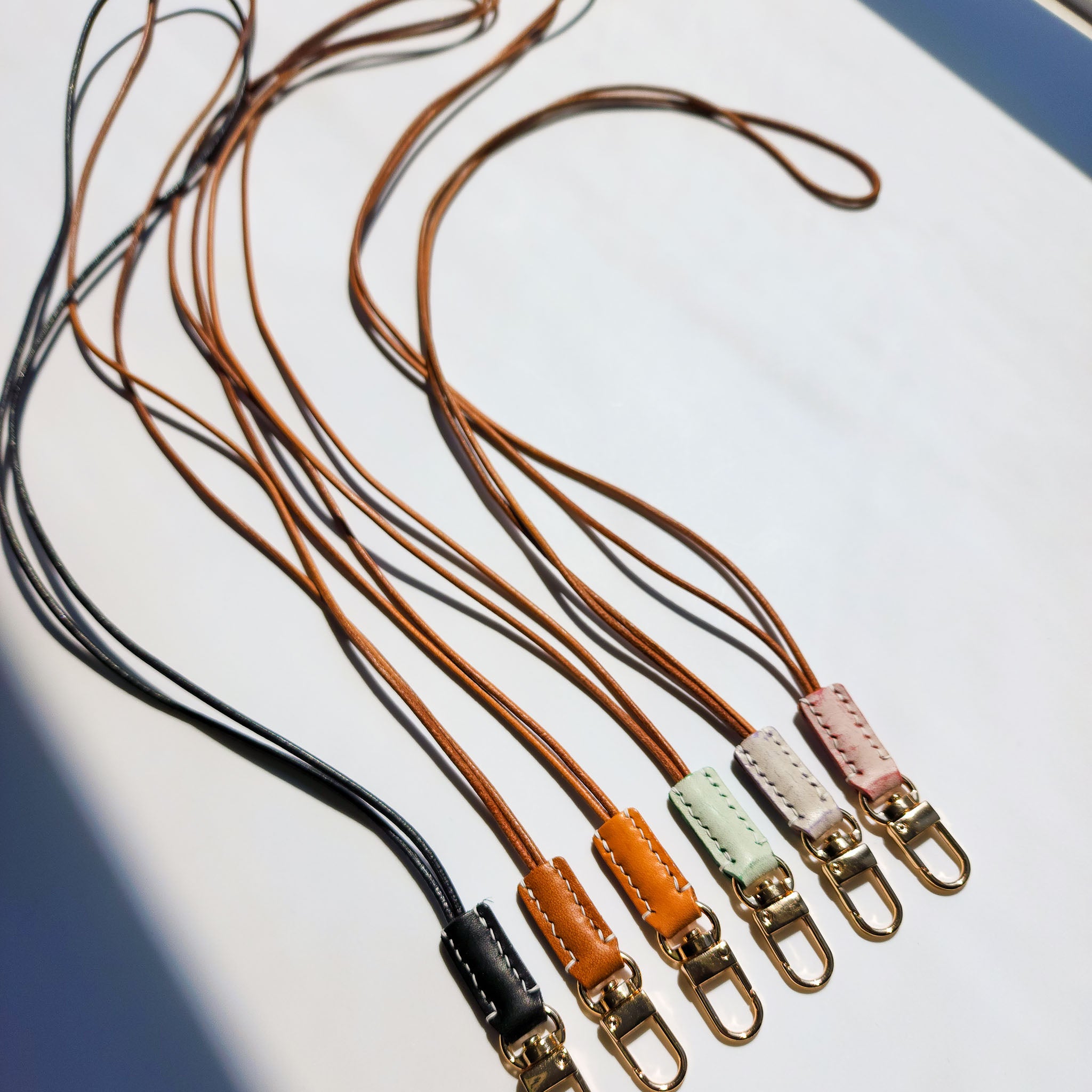 Leather Lanyard Traverse Leather Lanyard C144085 : 4imprint.ca